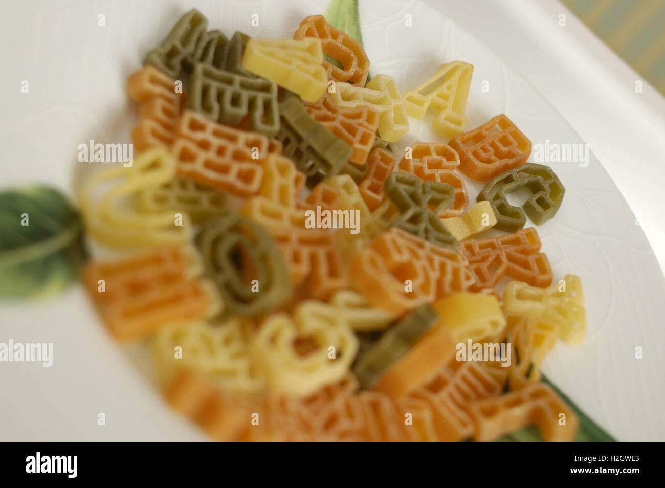Pasta spelling hi-res stock photography and images - Alamy