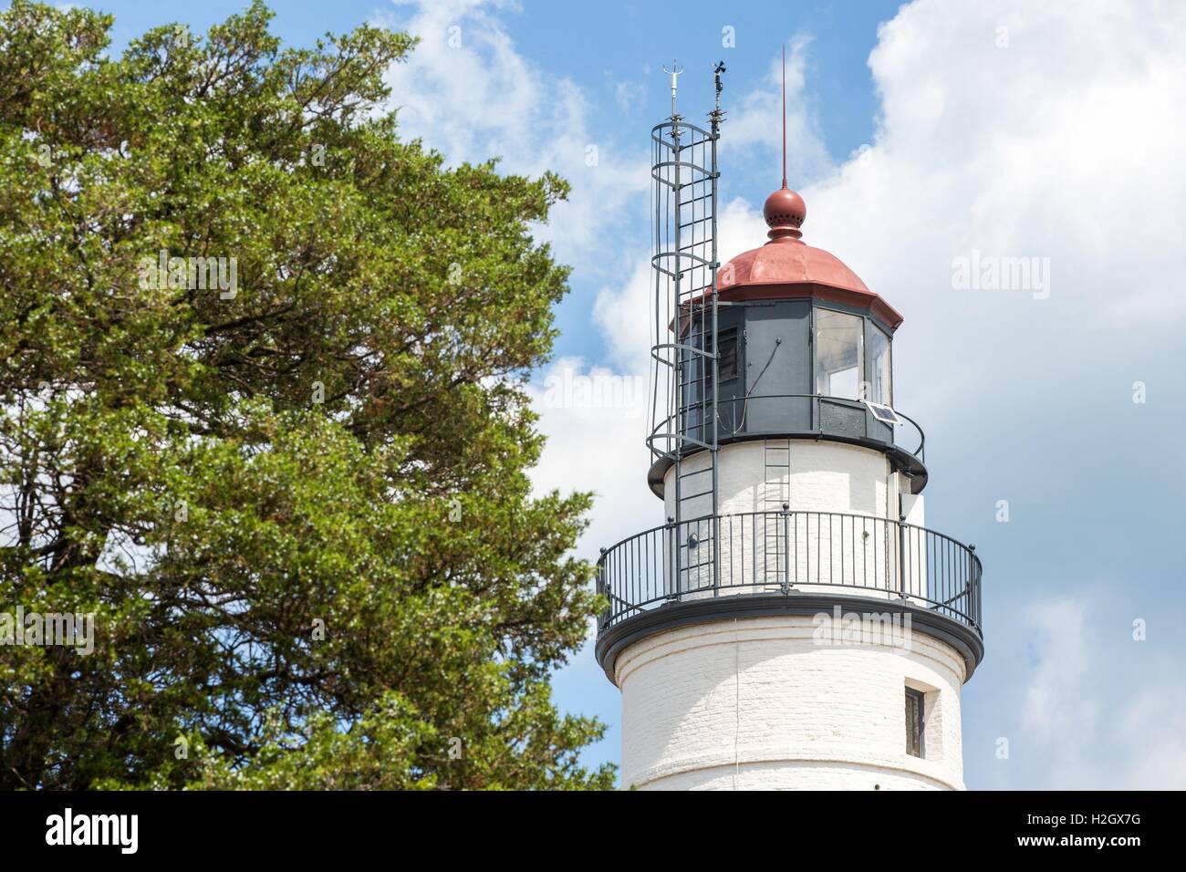 Michigan's very first lighthouse: Fort Gratiot Lighthouse ( height 26m ...