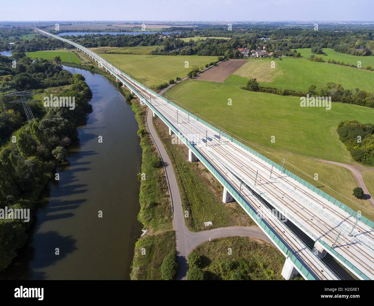 Attention: Minimum fee EUR 30.00. Aerial picture shows Germany's ...