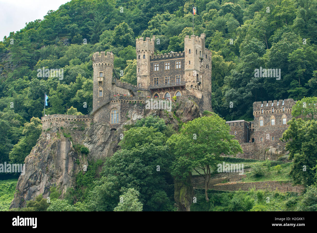 Burg rheinstein castle hi-res stock photography and images - Alamy