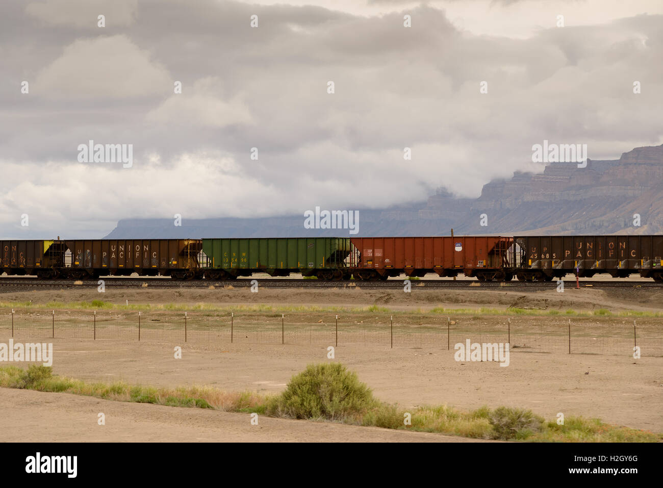 Railroad container terminal hi-res stock photography and images - Alamy