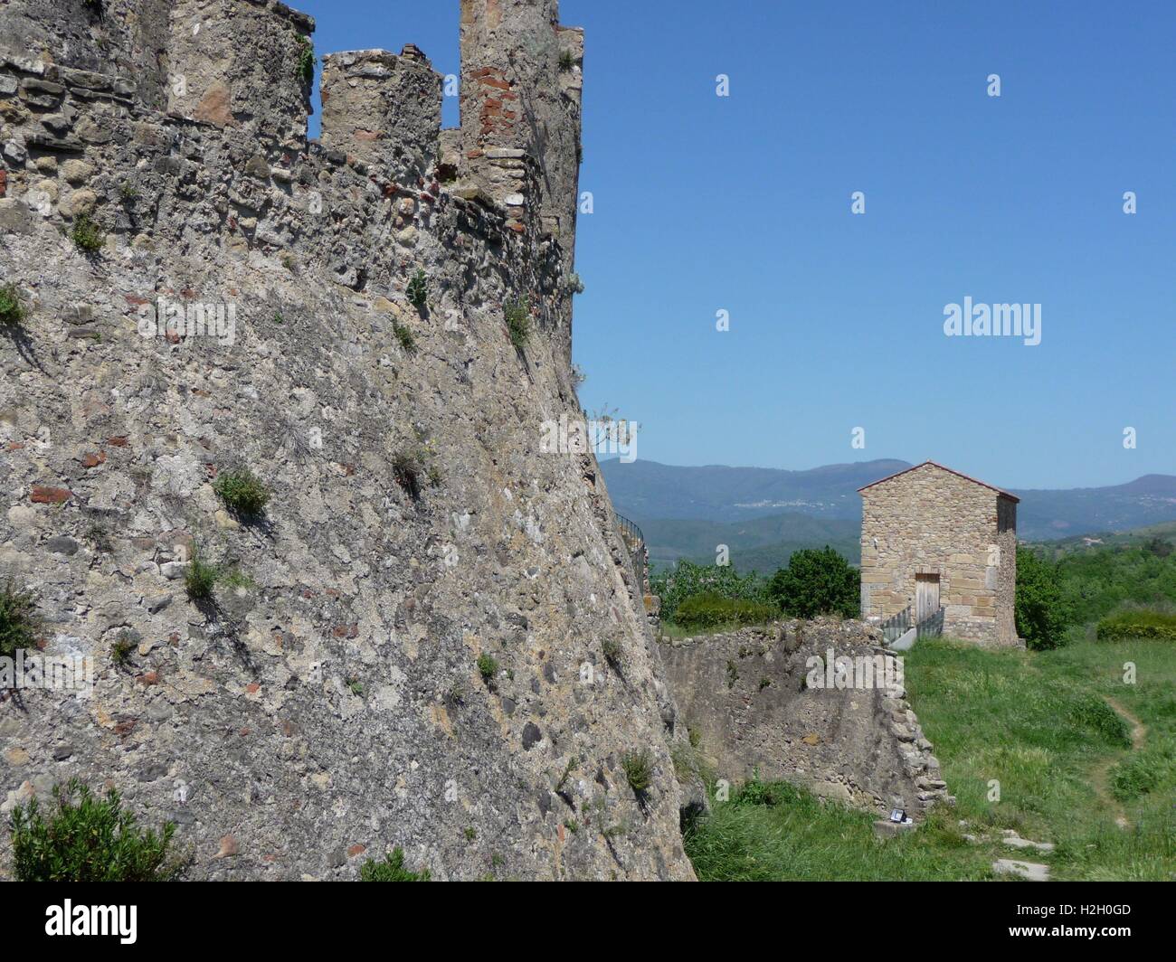 Archeological area of Elea-Velia in Acea, Campania, Italy, pictured 20 ...
