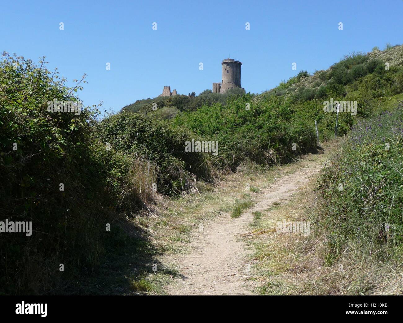 Archeological area of Elea-Velia in Acea, Campania, Italy, pictured 20 ...