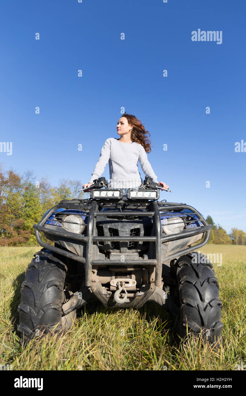 Atv outdoors hi-res stock photography and images - Alamy