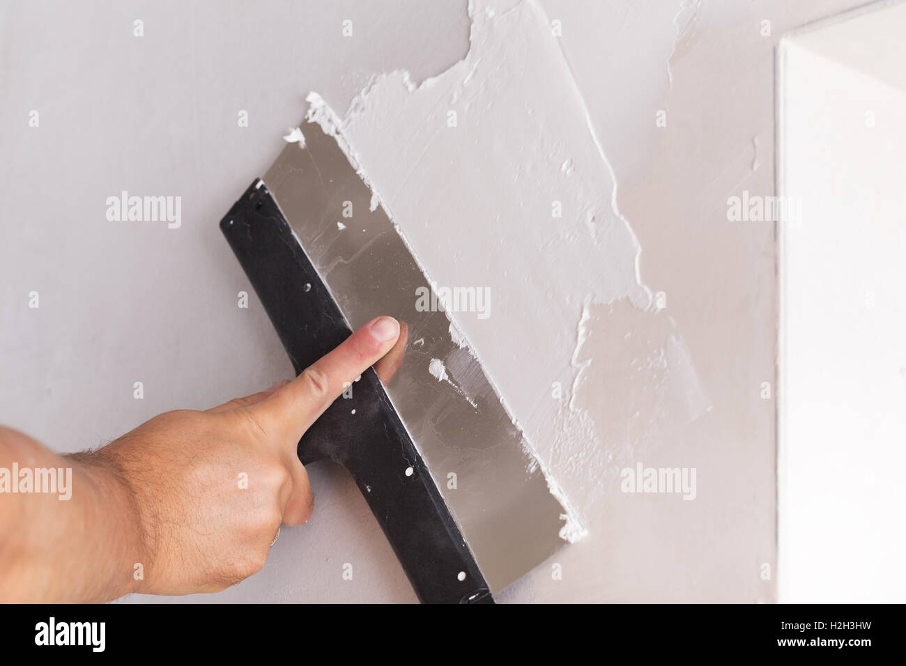 Messy construction worker hi-res stock photography and images - Alamy