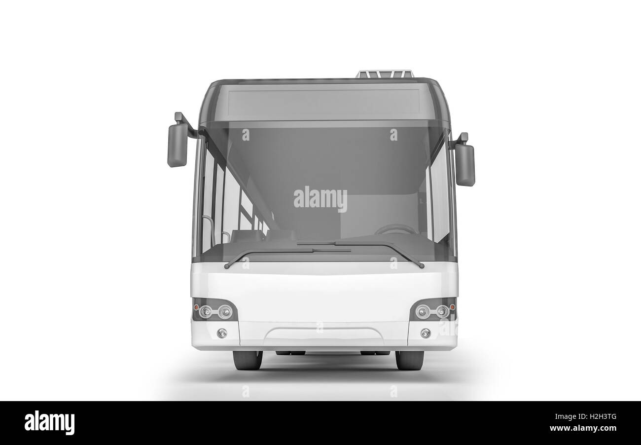 Bus mockup tour Black and White Stock Photos & Images - Alamy