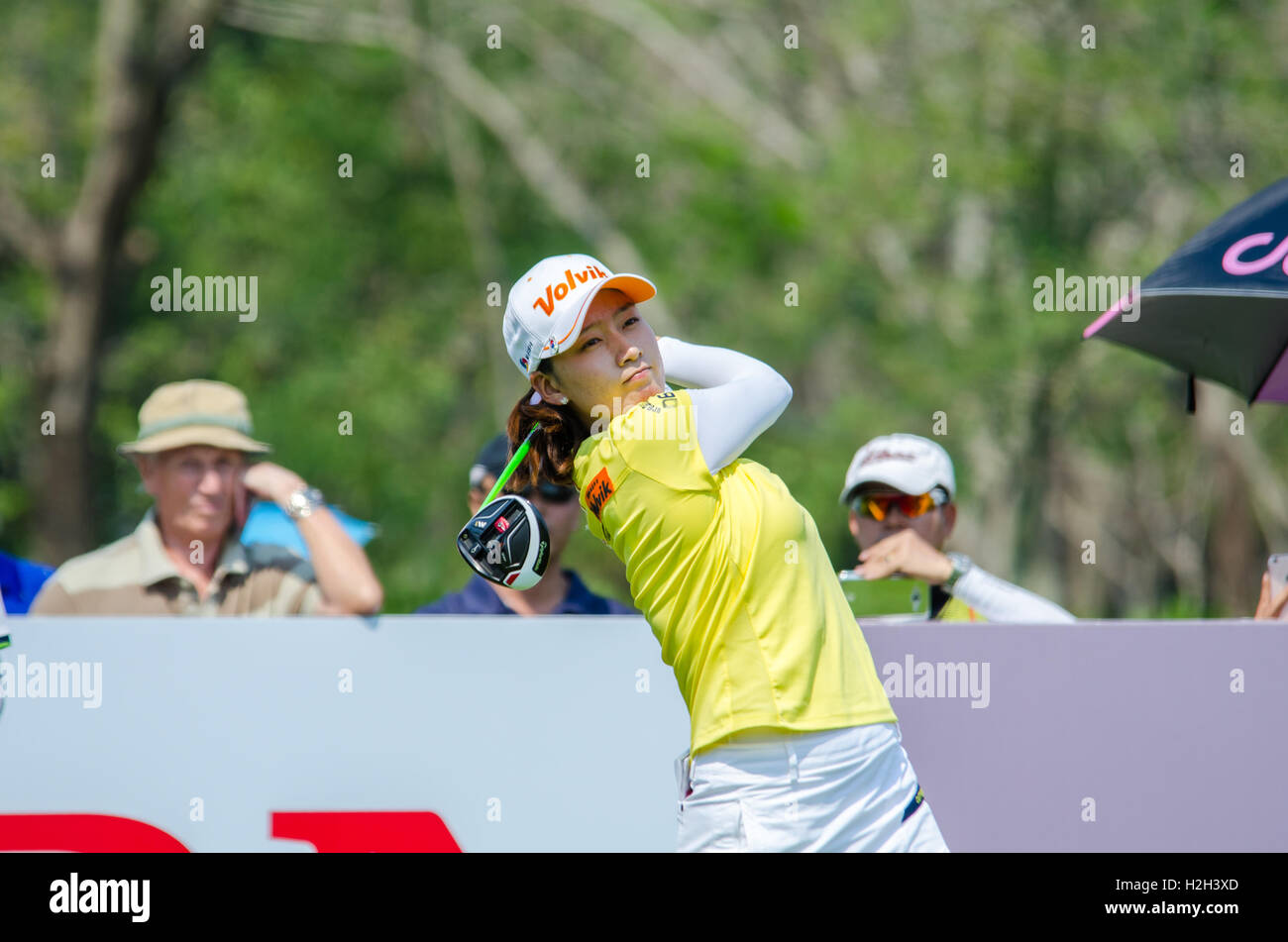 Chella Choi of South Korea in Honda LPGA Thailand 2016 Stock Photo - Alamy