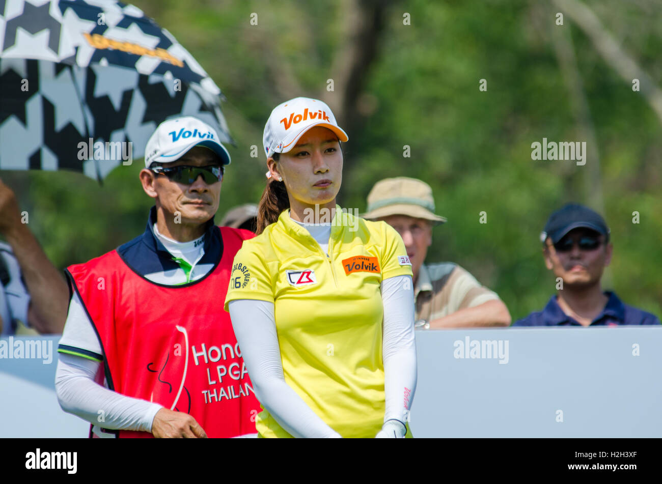 Chella Choi of South Korea in Honda LPGA Thailand 2016 Stock Photo - Alamy