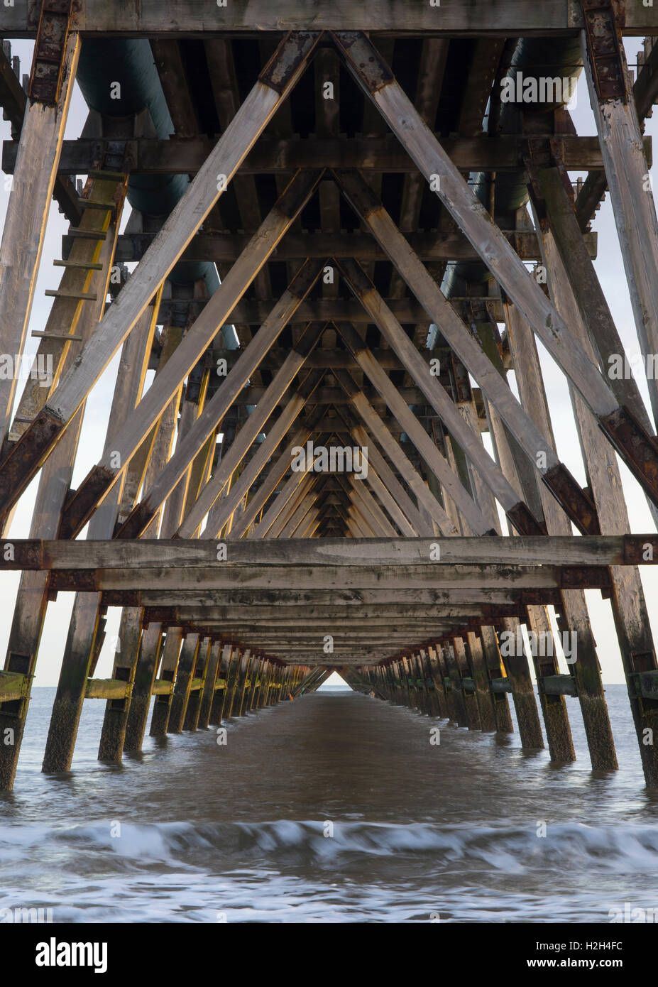 Steetley Pier, Hartlepool, Teesside, England Stock Photo - Alamy