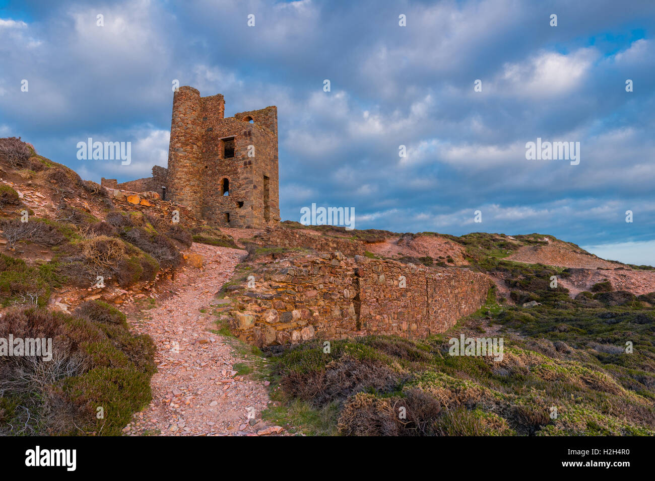 Wheal Coates Tin Mine Stock Photo - Alamy
