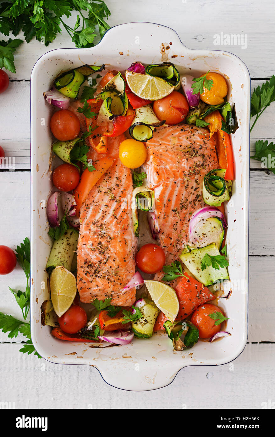 Hot honey salmon hi-res stock photography and images - Alamy