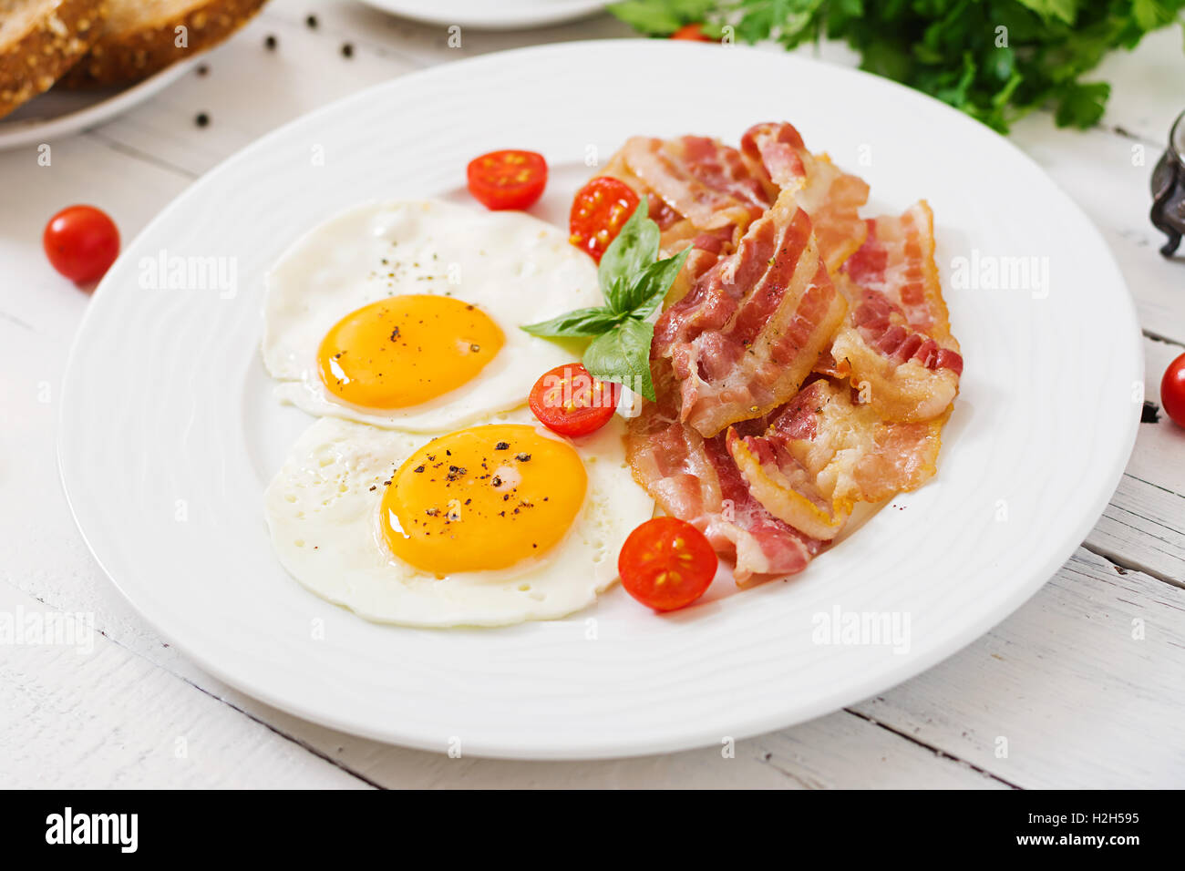 Fried Tomato English Breakfast at Barry Atchison blog