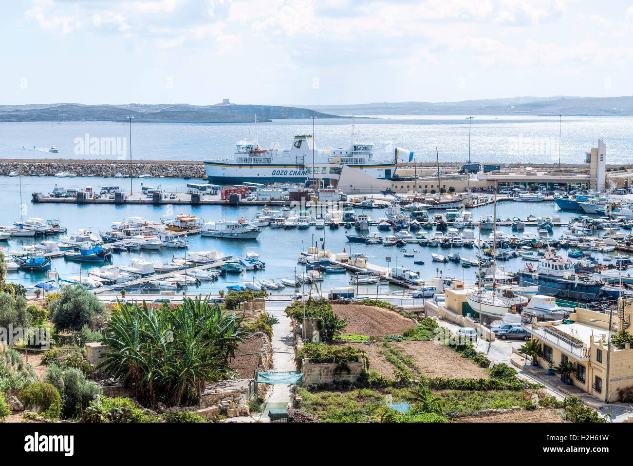 Mgarr Harbour, Gozo, Malta Stock Photo - Alamy