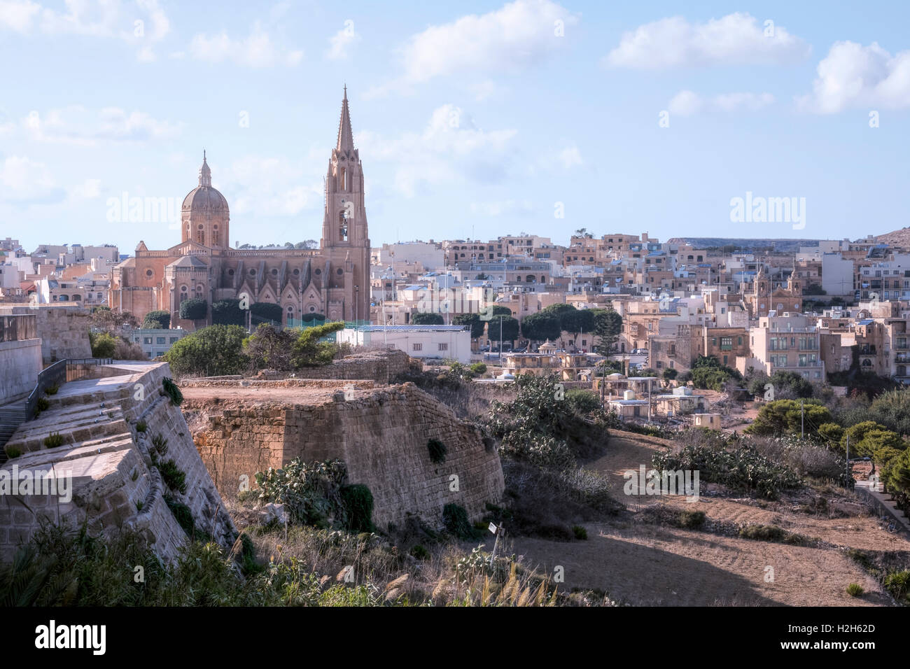 Ghajnsielem, Gozo, Malta Stock Photo - Alamy