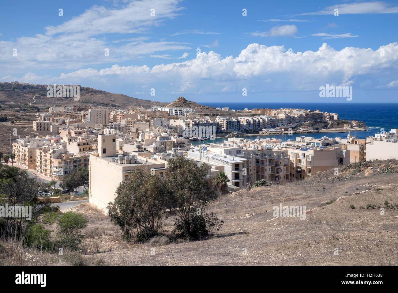 Marsalforn coast gozo island hi-res stock photography and images - Alamy