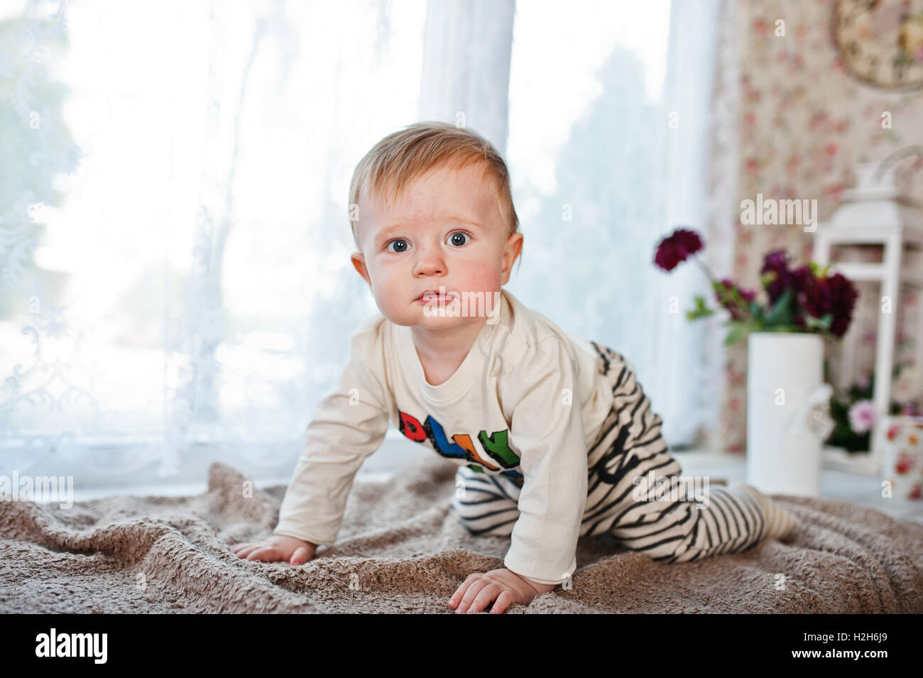 Baby creeps hi-res stock photography and images - Alamy