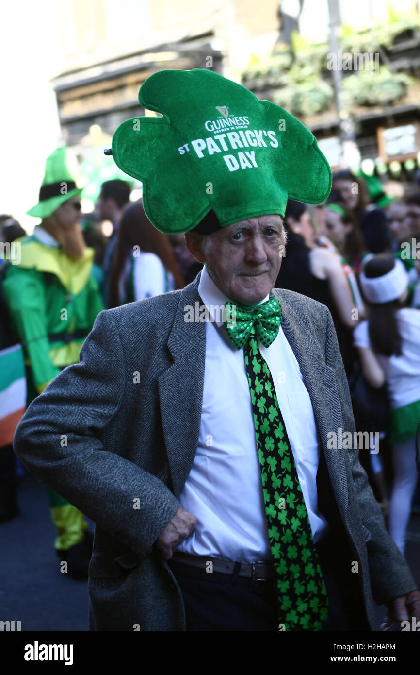 Shamrock irishman man irish green hi-res stock photography and images ...