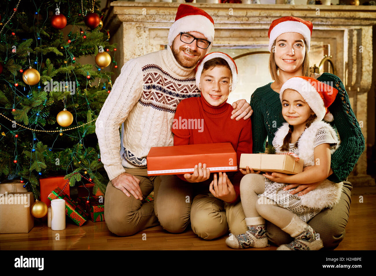 Father christmas caps hi-res stock photography and images - Alamy