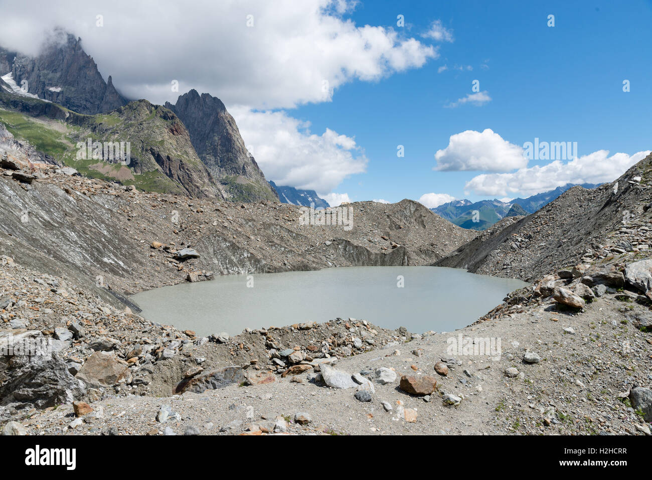 a view of veny valley at aosta italy Stock Photo - Alamy