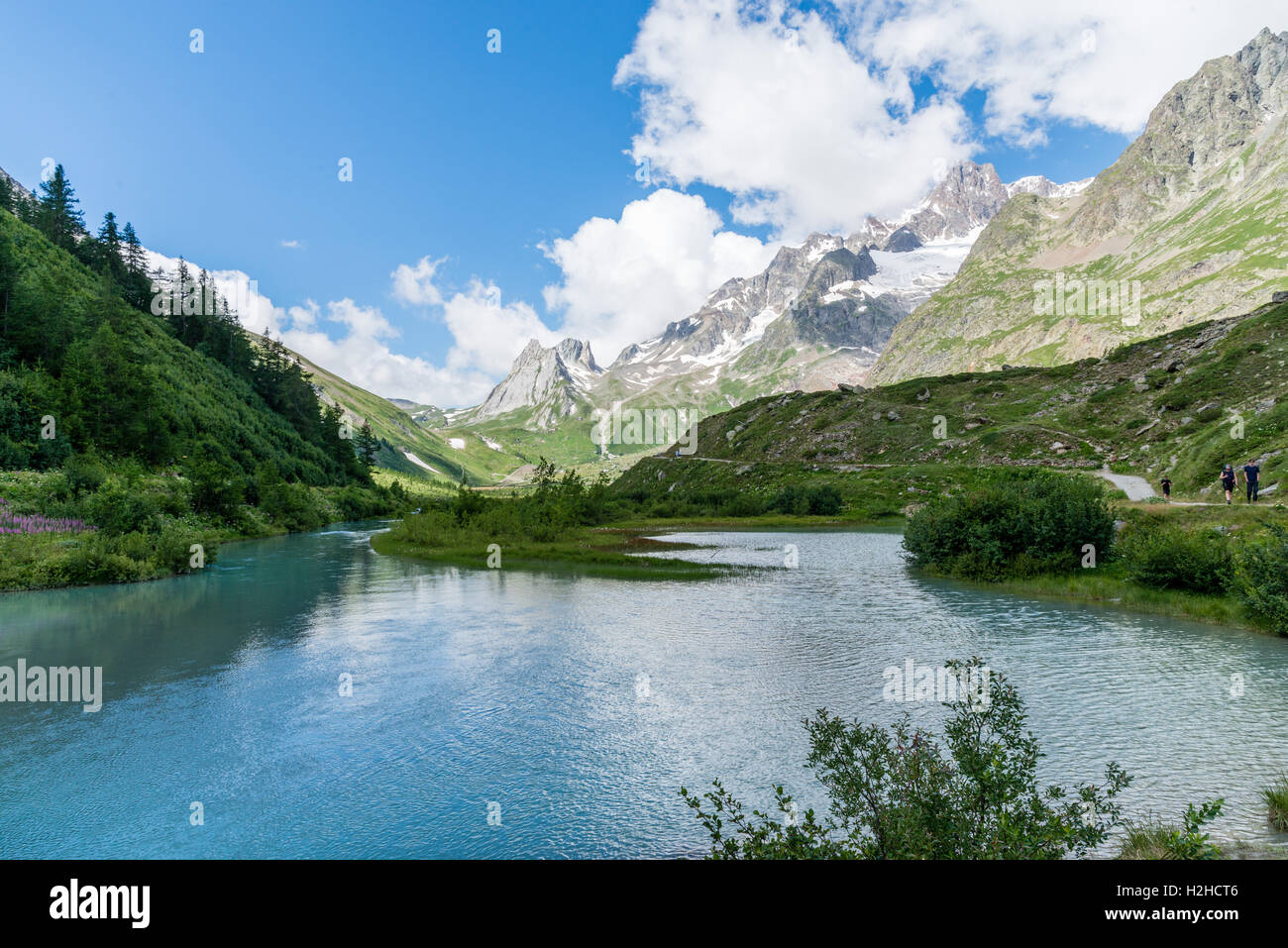 a view of veny valley at aosta italy Stock Photo - Alamy