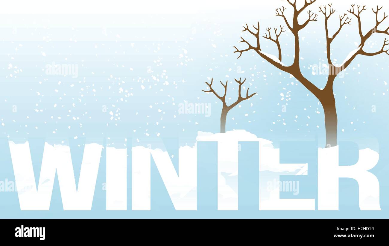 Falling snow and vector hi-res stock photography and images - Alamy