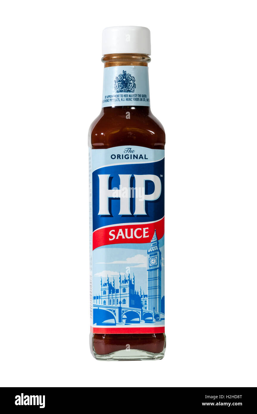 Bottles of hp sauce hi-res stock photography and images - Alamy