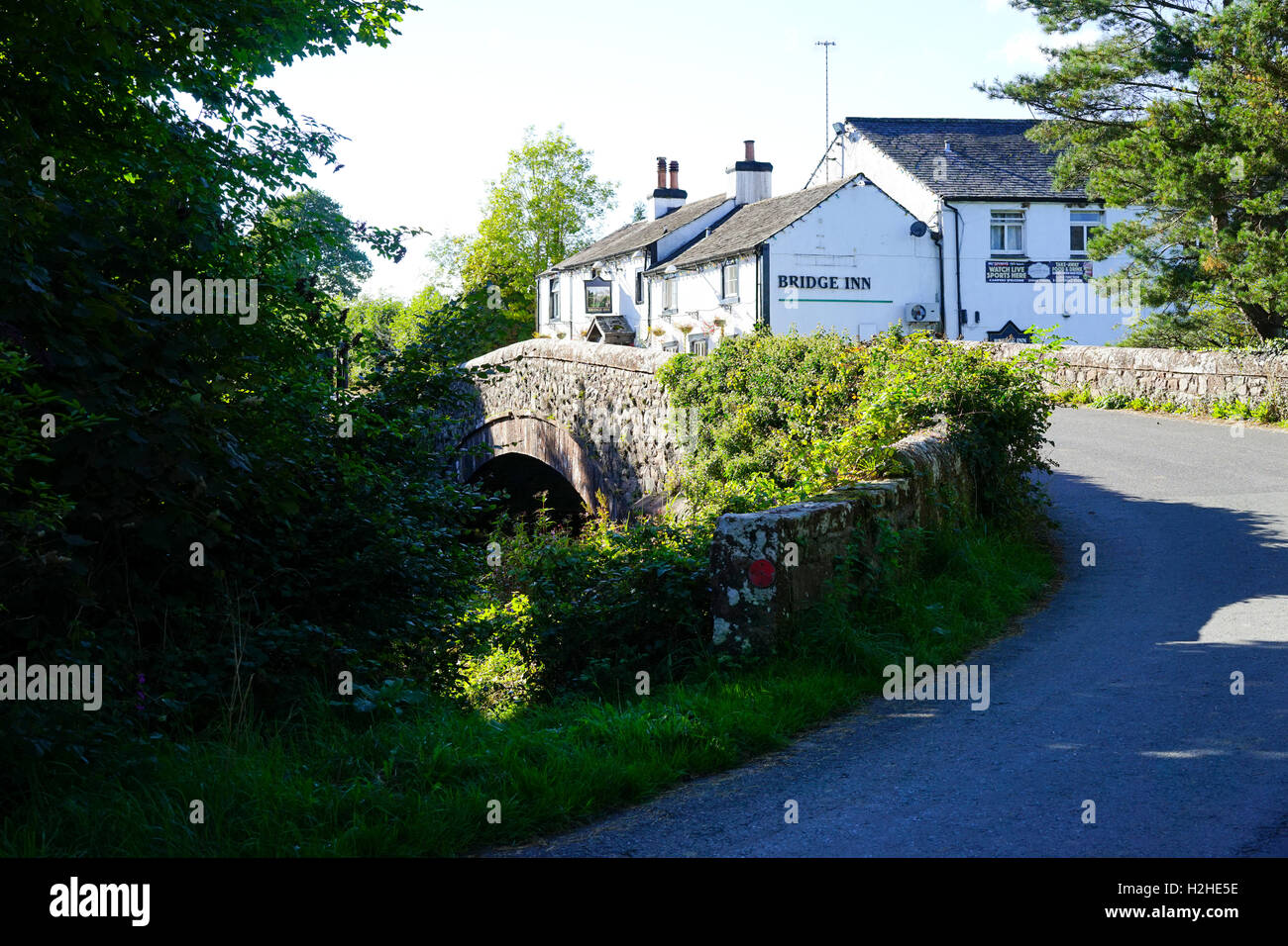 Bridge inn santon bridge hi-res stock photography and images - Alamy
