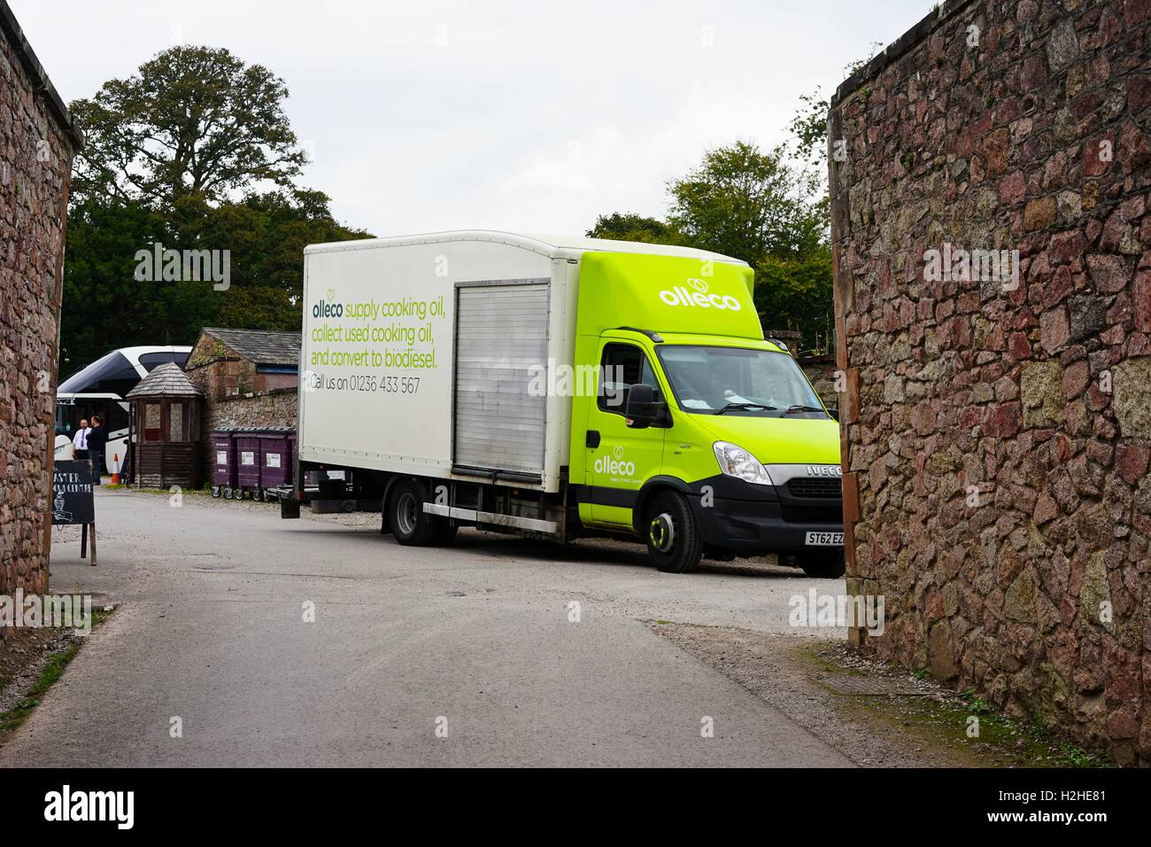 Olleco delivery van hi-res stock photography and images - Alamy