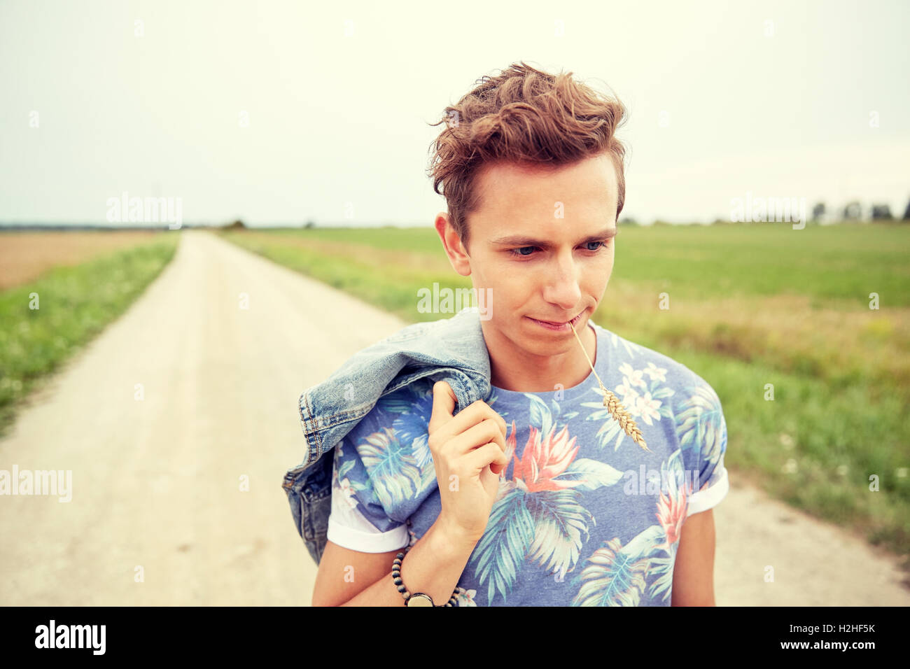 Sad man walking hi-res stock photography and images - Alamy