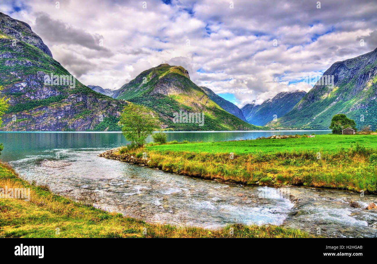 Oppstrynsvatn hi-res stock photography and images - Alamy