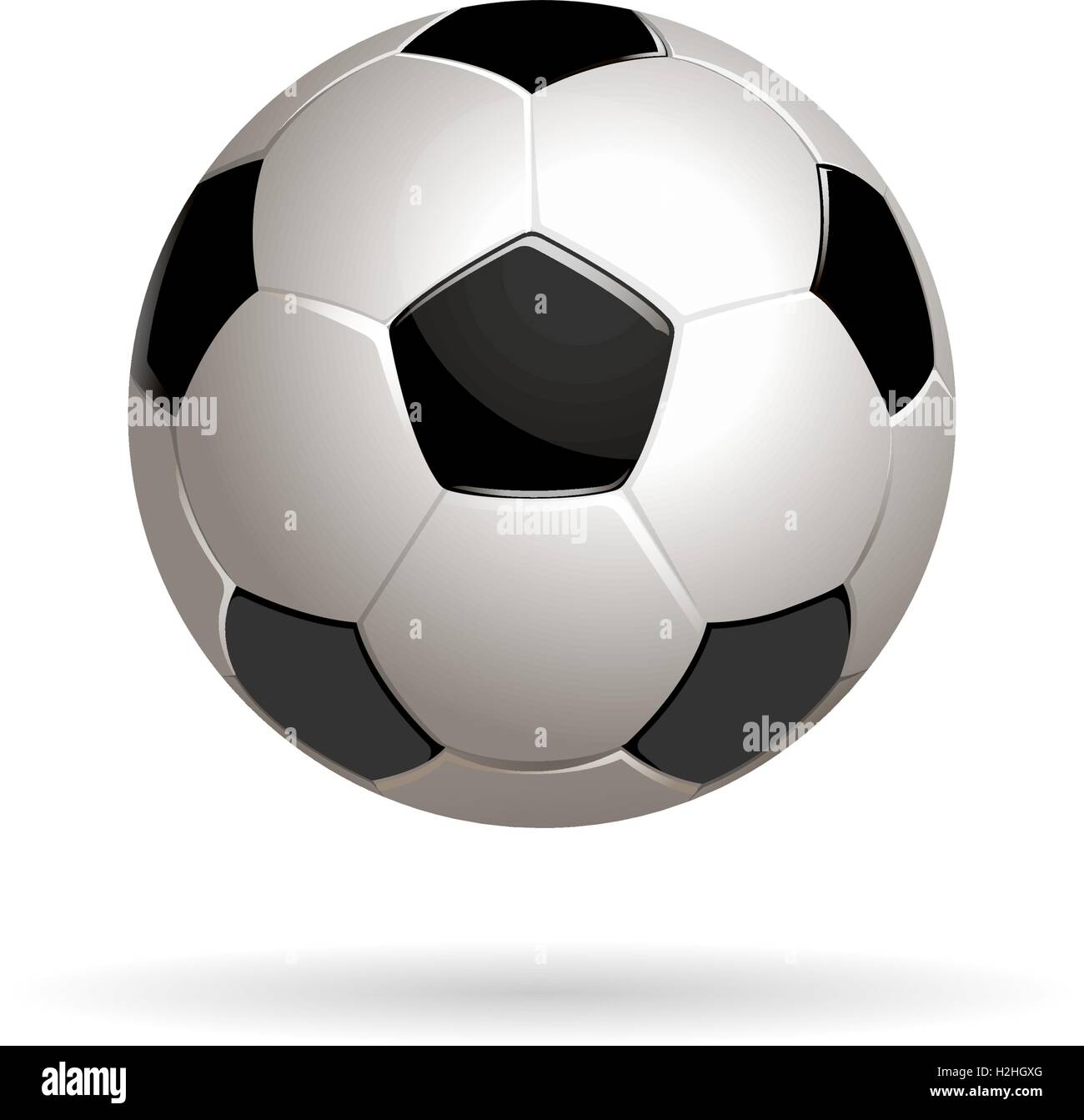 Football ball vector illustration Stock Vector Image & Art - Alamy