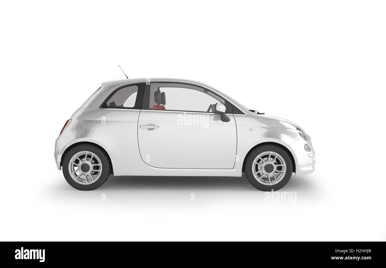 City car with blank surface for your creative design Stock Photo - Alamy