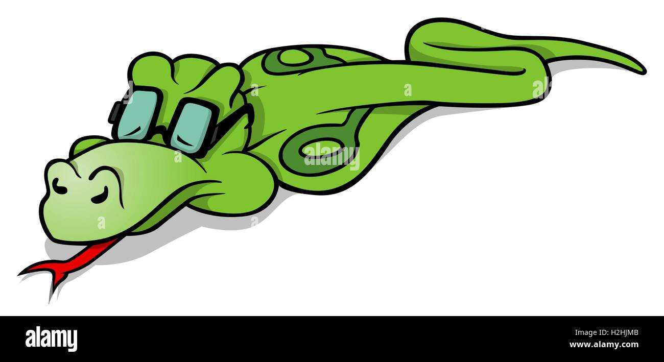 Snake tongue drawing hi-res stock photography and images - Alamy