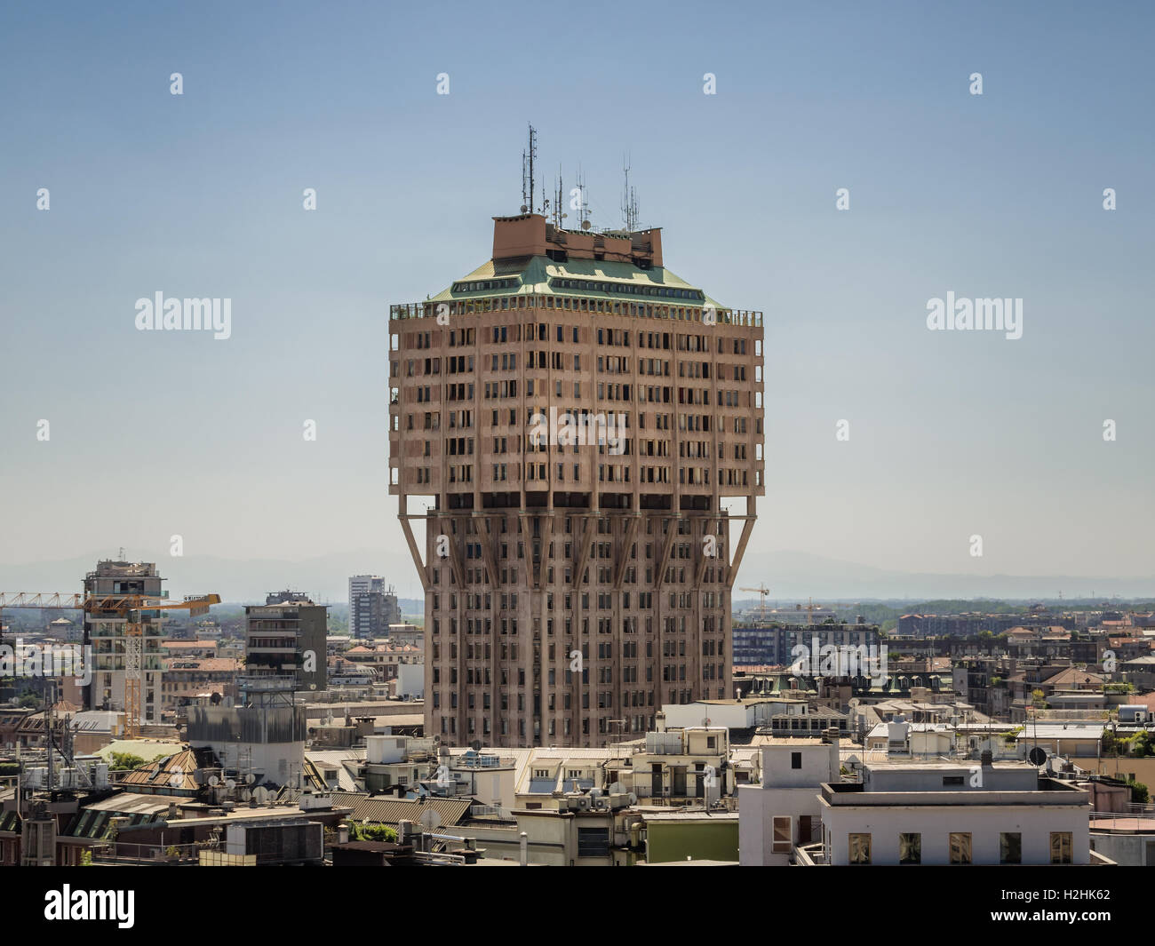 Torre Velasca in Milan in Italy Stock Photo - Alamy