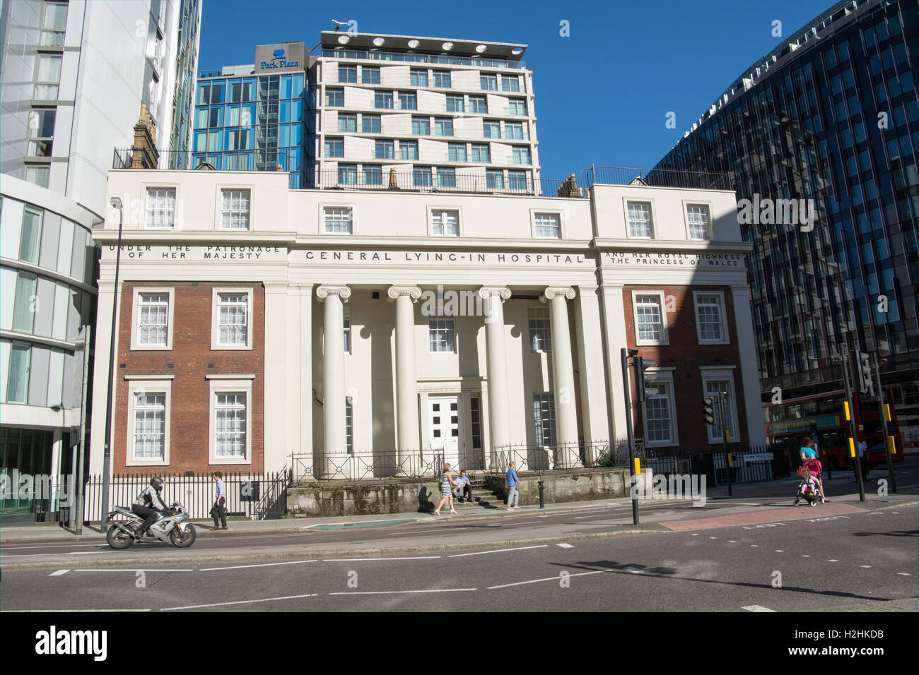 The General Lying-In maternity hospital in York Road London SE1 has ...