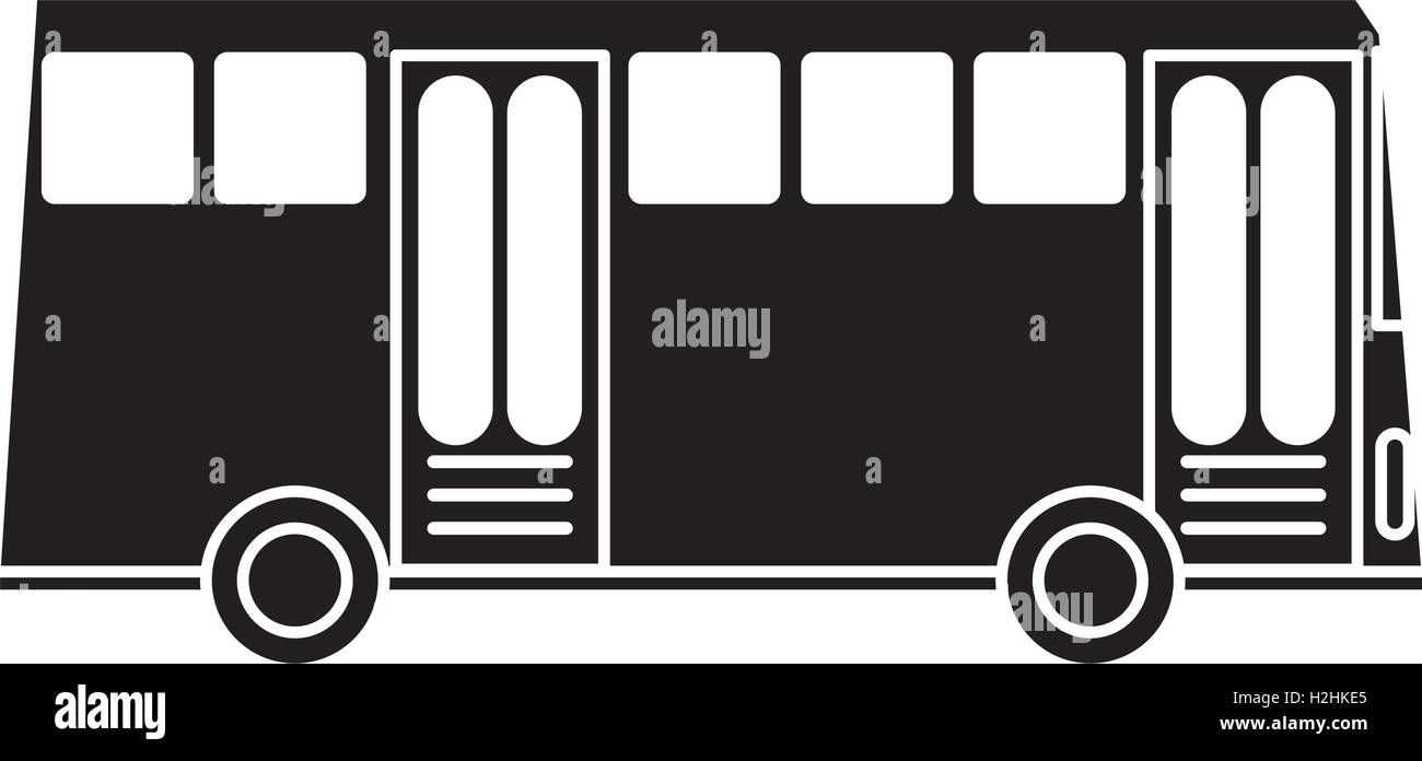 Isolated bus vehicle design Stock Vector Image & Art - Alamy
