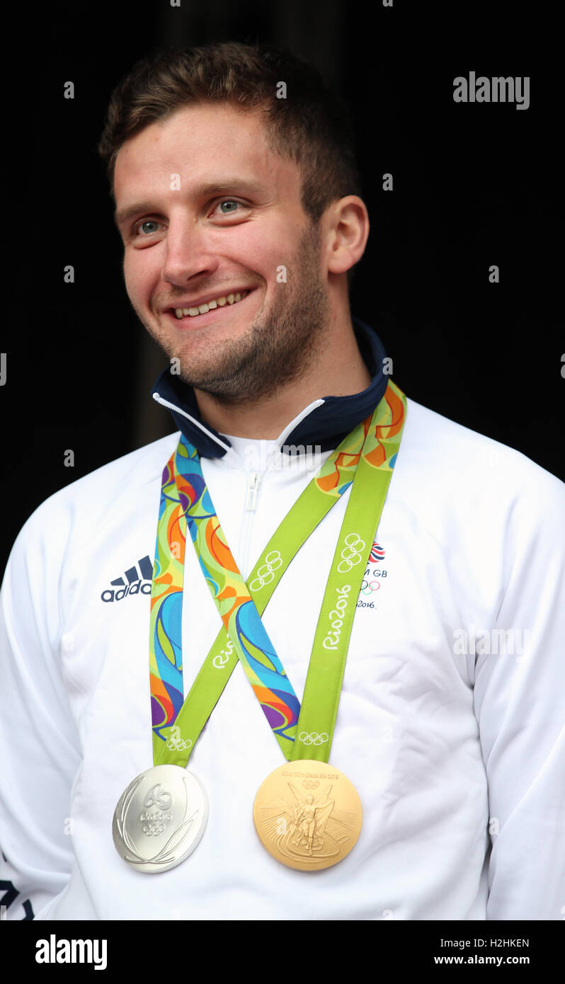 Great Britain's Callum Skinner during the homecoming event at Festival ...
