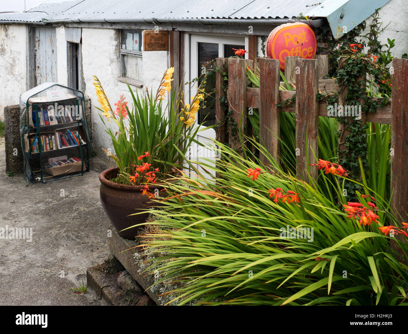 Iona Post Office and Mini Bookshop Iona Argyll and Bute Scotland Stock ...