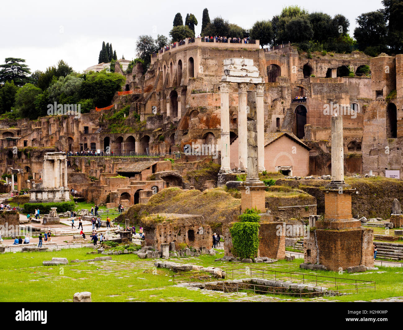 Roman forum - Rome, Italy Stock Photo - Alamy