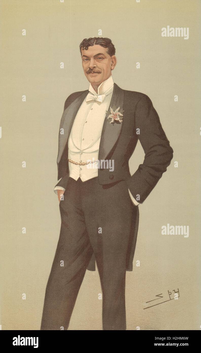 VANITY FAIR SPY CARTOON. Arthur Bourchier 'AB'. Theatre. By Spy. 1896 ...