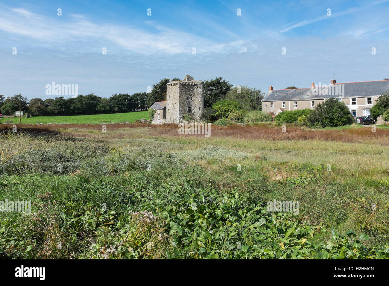The village of Angle in Pembrokeshire, Wales Stock Photo - Alamy