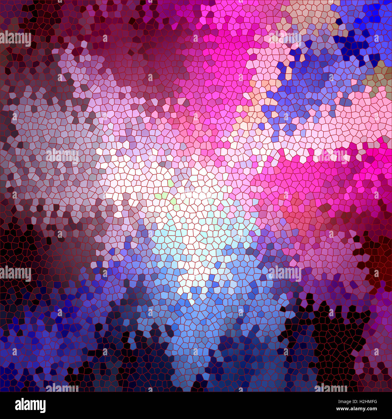 Abstract coloring background of the skyline gradient with visual cubism ...