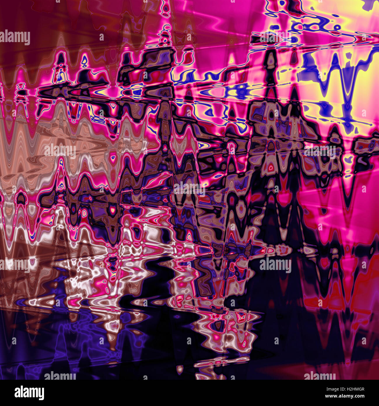 Abstract coloring background of the skyline gradient with visual twirl ...