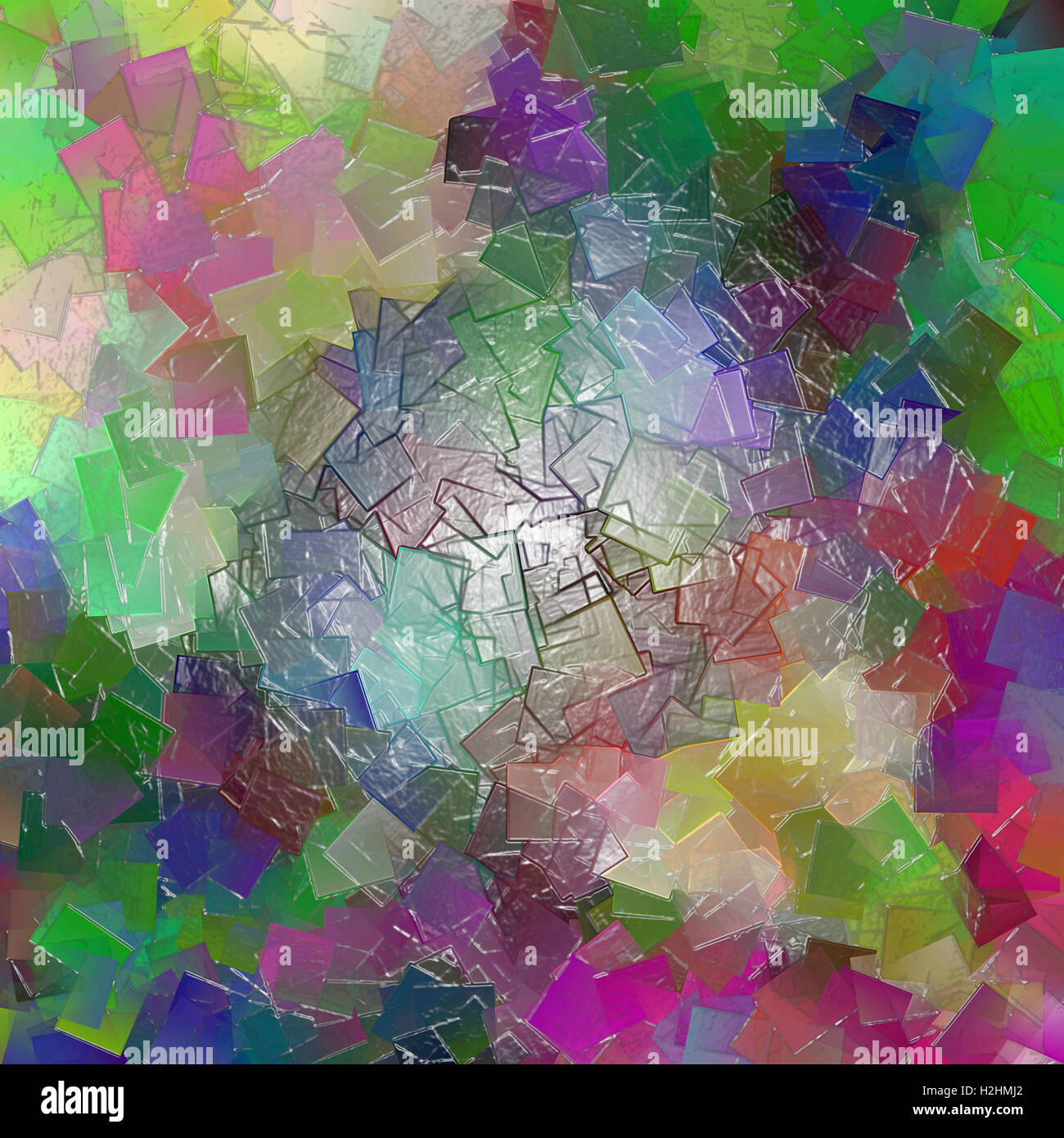 Abstract coloring background of the abstract gradient with visual cubes ...