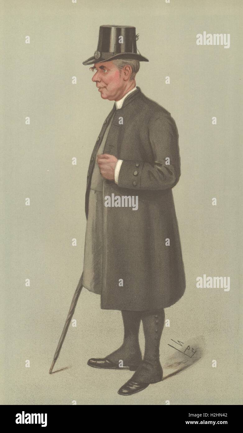 VANITY FAIR SPY CARTOON Bishop of Winchester 'Prelate of the Garter ...