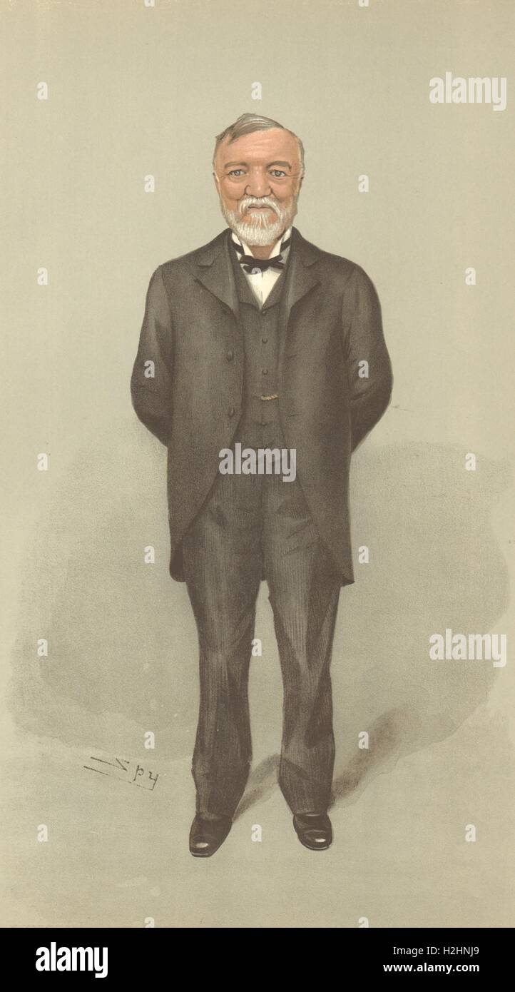 Andrew Carnegie Cartoon High Resolution Stock Photography and Images ...