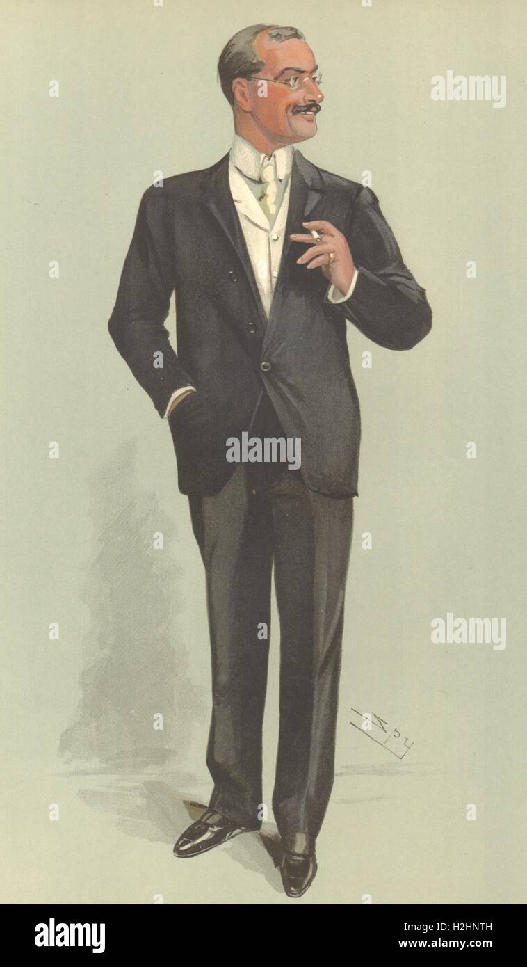 VANITY FAIR SPY CARTOON. Cyril Arthur Pearson. Newspapers. Daily ...