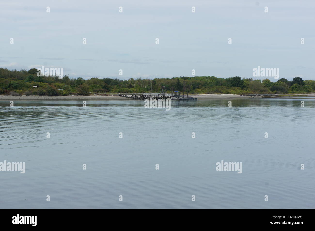 Grape Island, Boston harbor, taken from Weymouth mass Stock Photo - Alamy