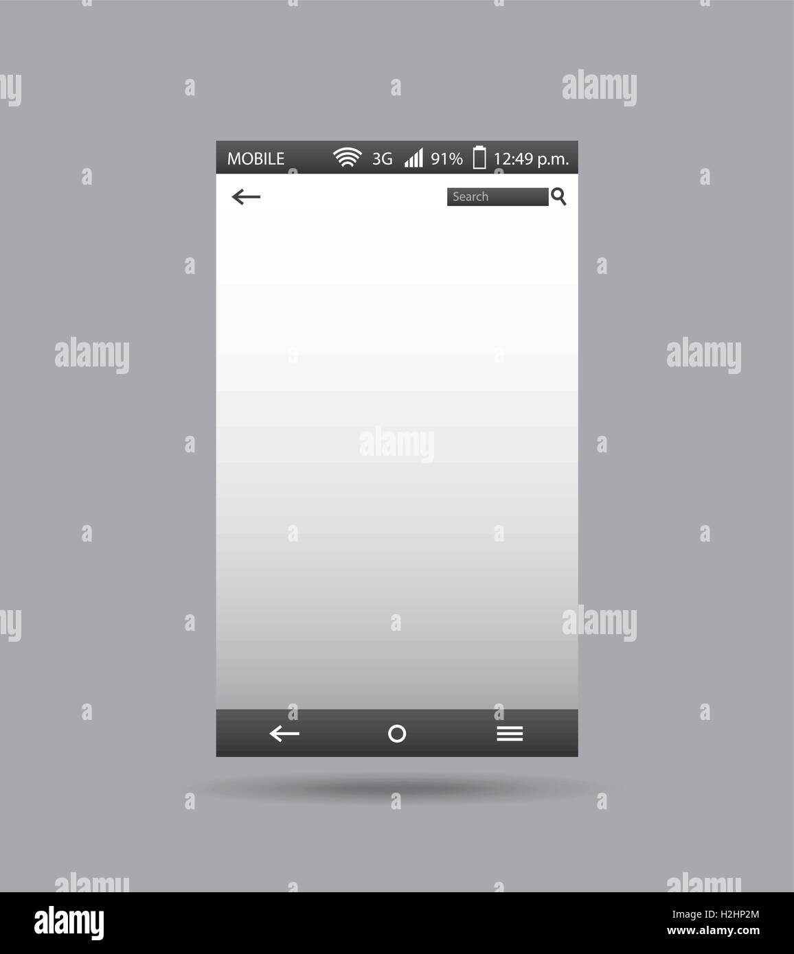 template display smartphone icon Stock Vector Image & Art - Alamy