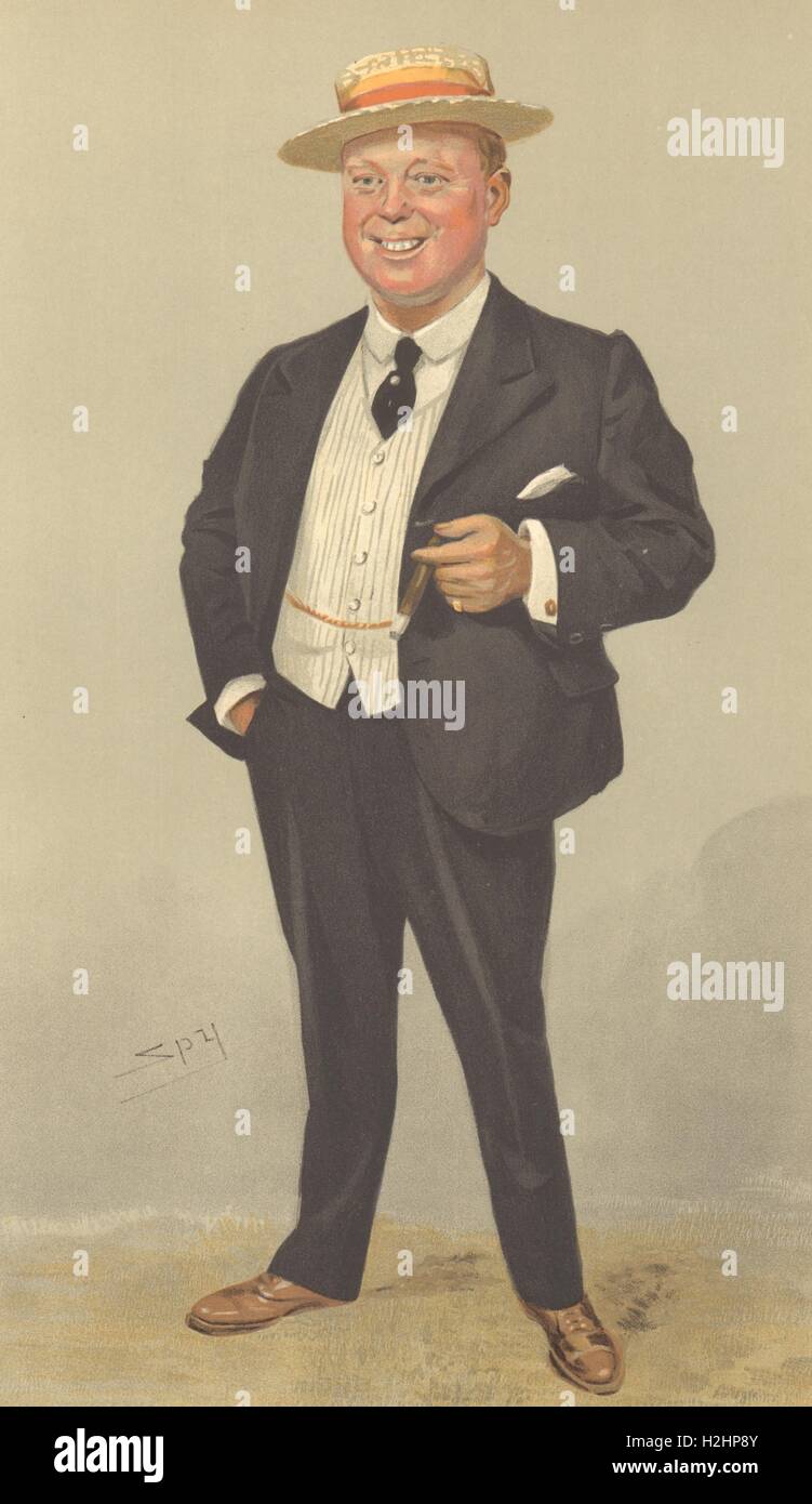 VANITY FAIR SPY CARTOON. Leo Trevor. Indian civil service. By Spy. 1905 ...